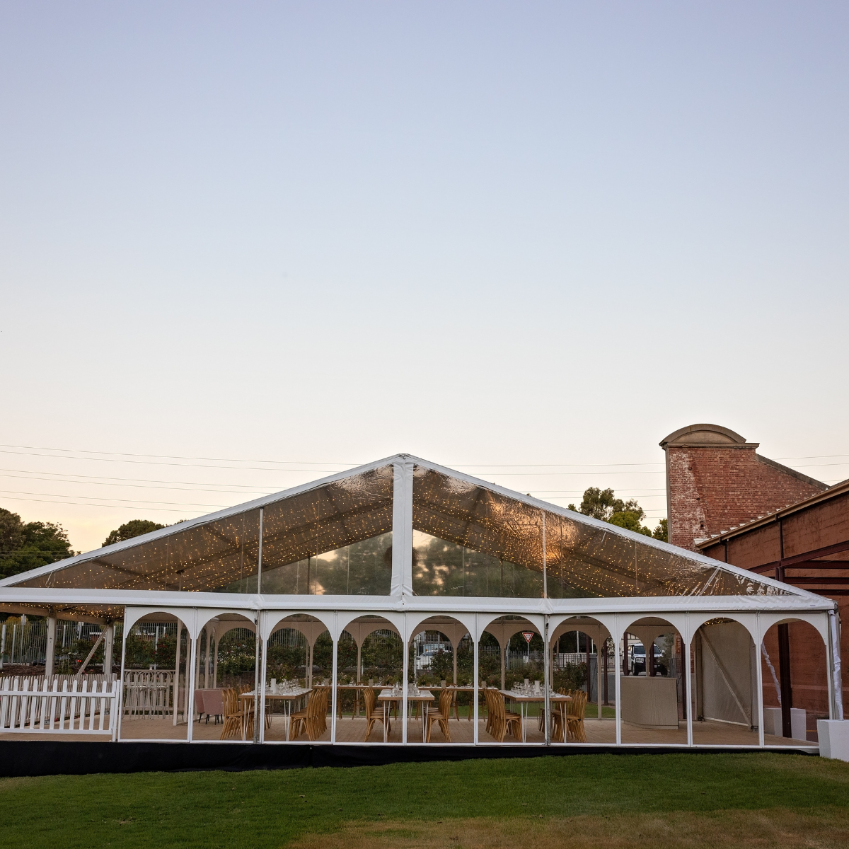 Rose Garden Pavilion Offer - Blanco Horner
